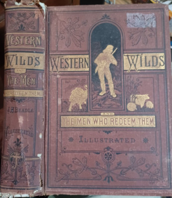 1878 Western Wilds & The Men Who Redeem Them by JH Beadle, vintage ...
