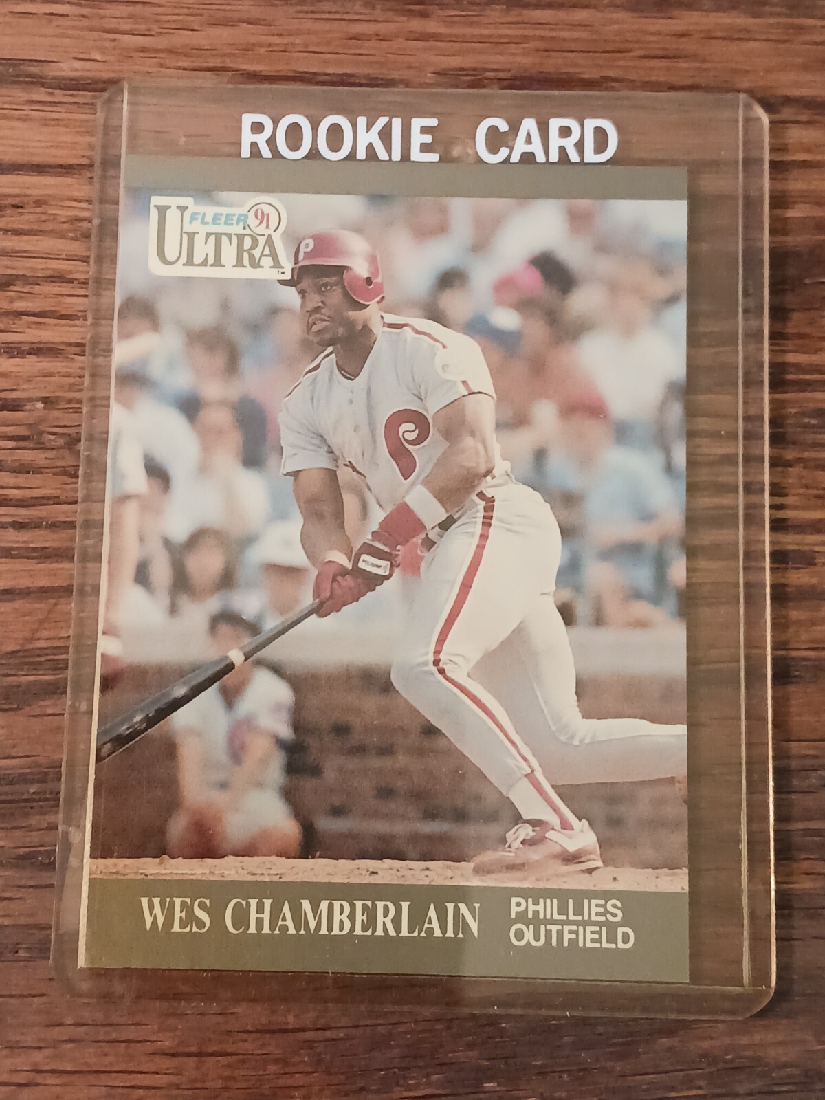 1991 Fleer Ultra 'Rookie' Baseball Card #258 Wes Chamberlain | eBay