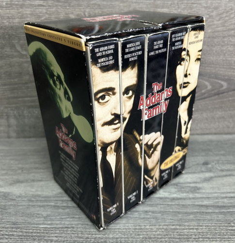 The Addams Family Original 1964 Television Series VHS Boxed Set of ...