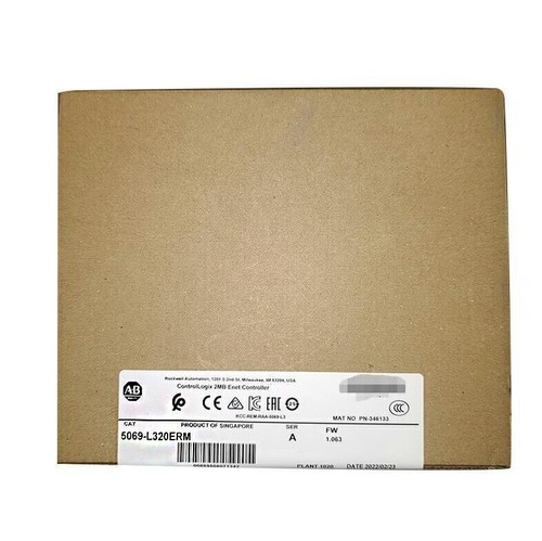 NEW Sealed Allen Bradley 5069-L320ERM CompactLogix 2MB ENET Controller ...
