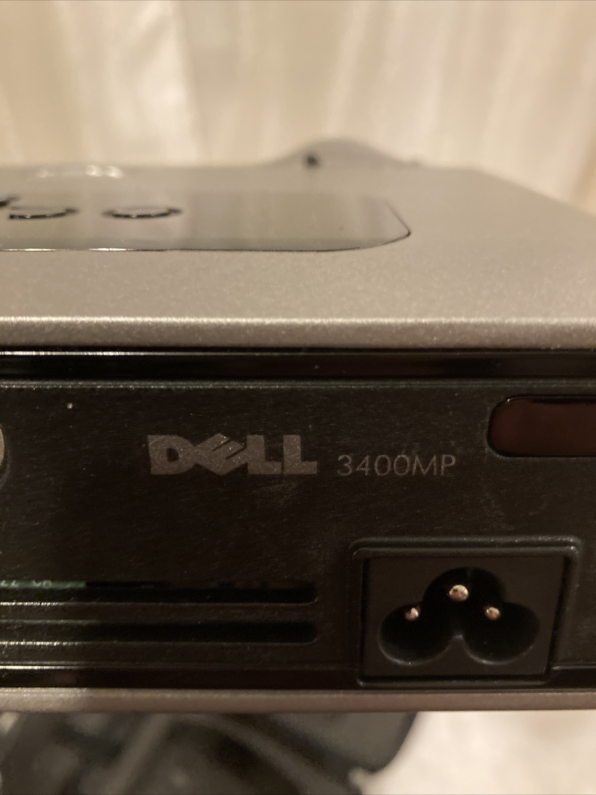 Dell 3400MP DLP Front Projector w/ Video Cable + Power Cord & Case | eBay