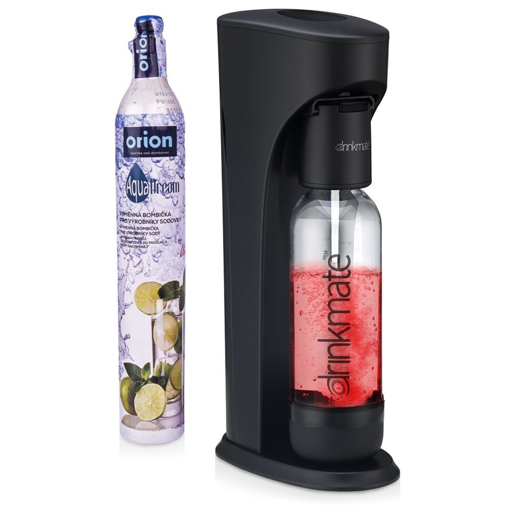 Sprudler Trinkwassersprudler Wassersprudler schwarz AquaDream C02 ...