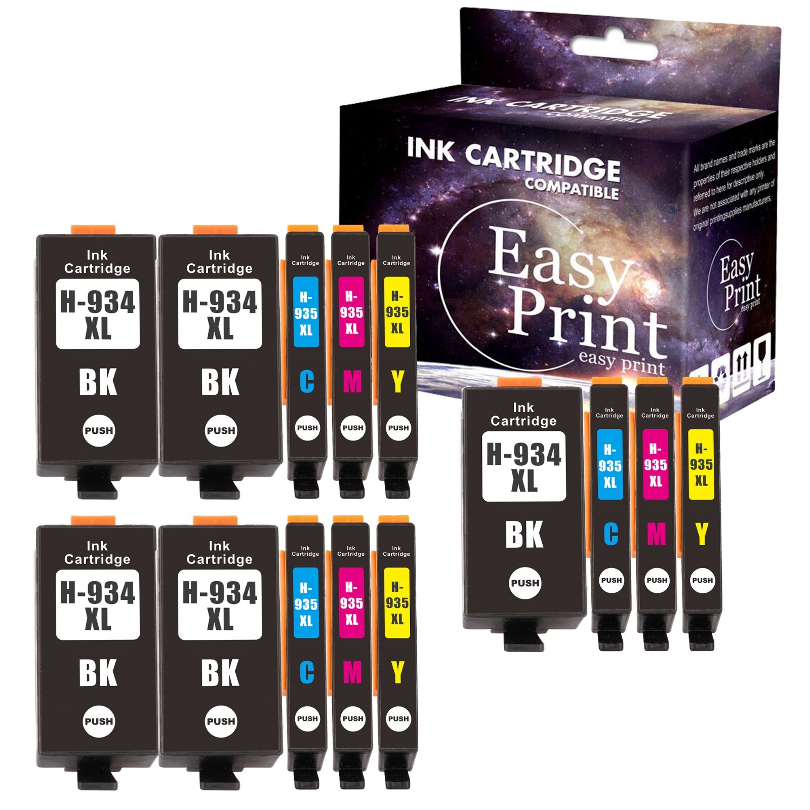 14PK HP934/935 Ink Cartridge OfficeJet Pro 6230 6812 Printer 14PCS ...