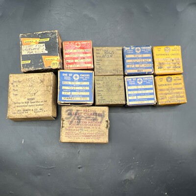 Lot (11) Geometric / Supermetric Thread Chasers - Different Sizes | eBay