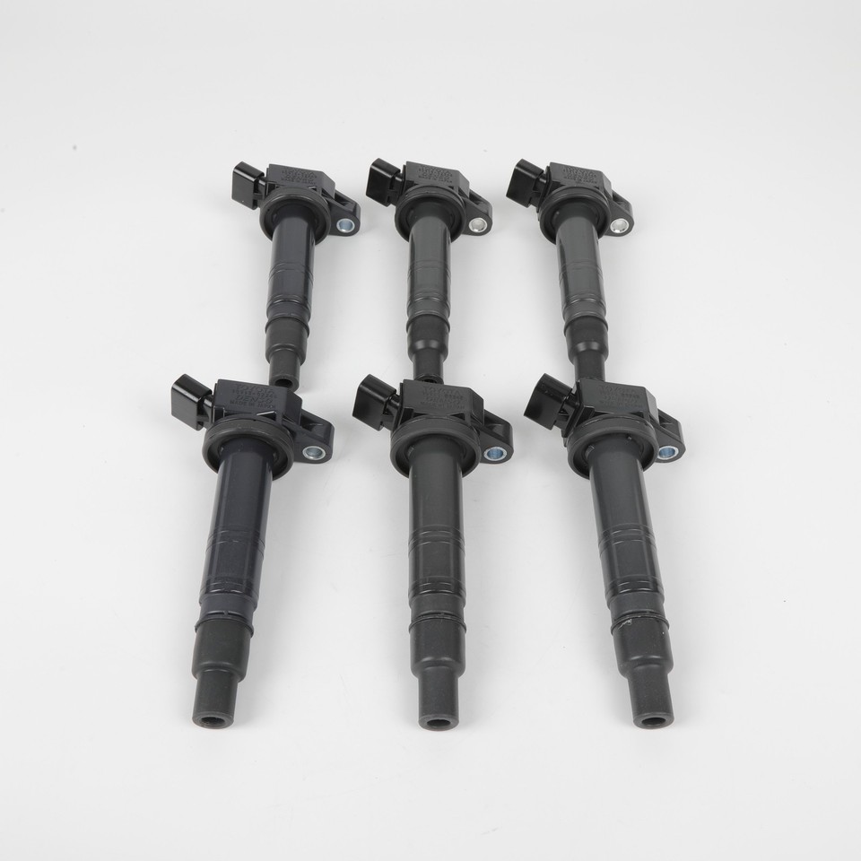 6PCS DENSO Ignition Coils 90919-02248 For 03-20 Toyota & Lexus I4 V6 ...