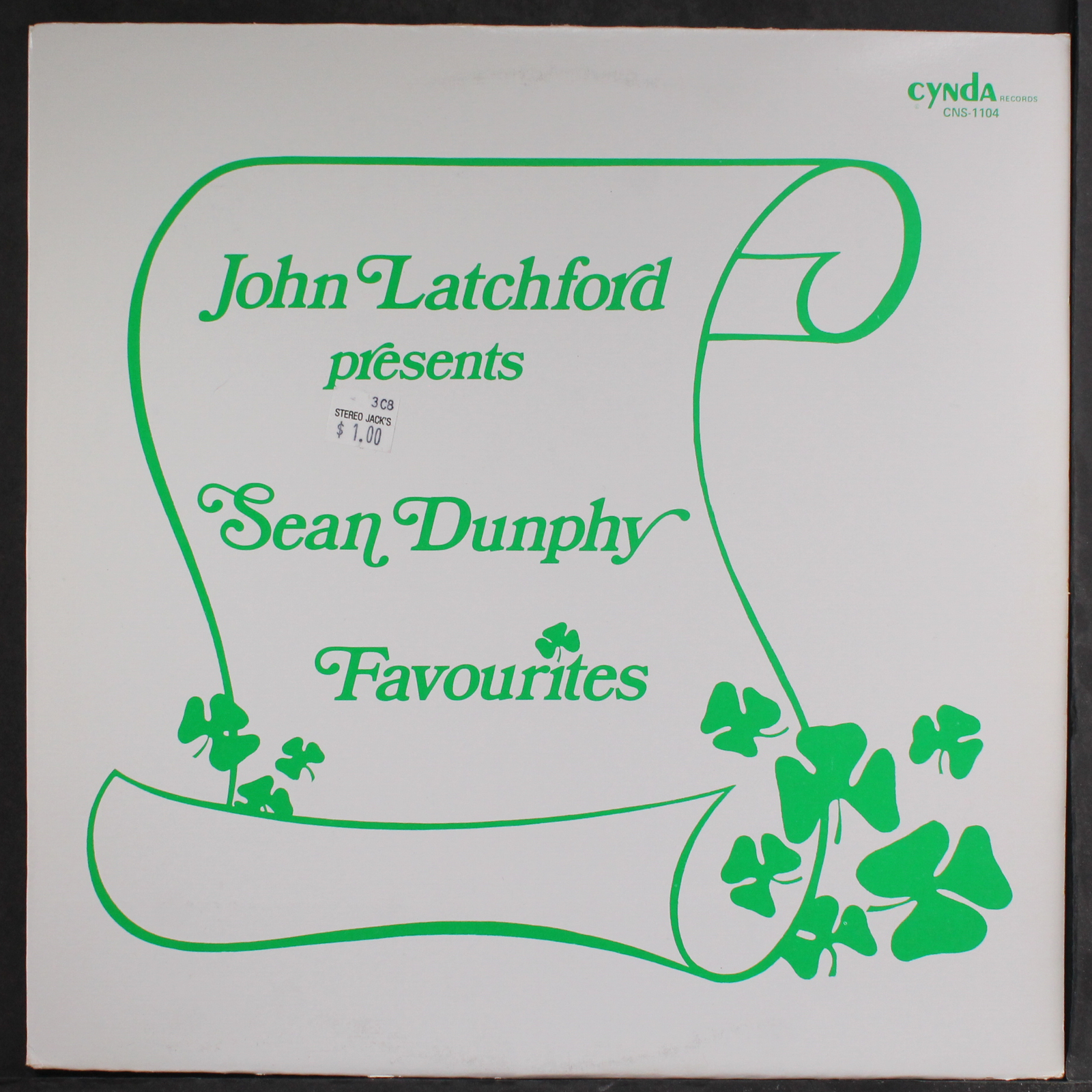 SEAN DUNPHY: sean dunphy favourites CYNDA 12" LP 33 RPM | eBay