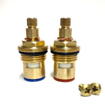 32 spline Ceramic Quarter Turn Tap Valve Cartridge Insert Hot Cold 47mm ...