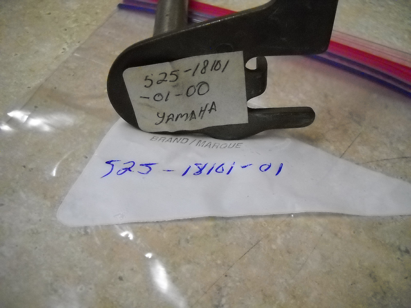 NOS OEM Yamaha Change Shaft 1975-79 YZ100 Competition MX125 Trials 525 ...