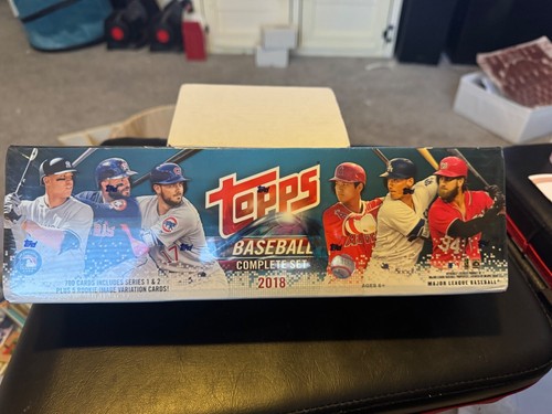 2018 Topps Baseball Complete Factory Set 1-700, Update Set US1-US300 ...