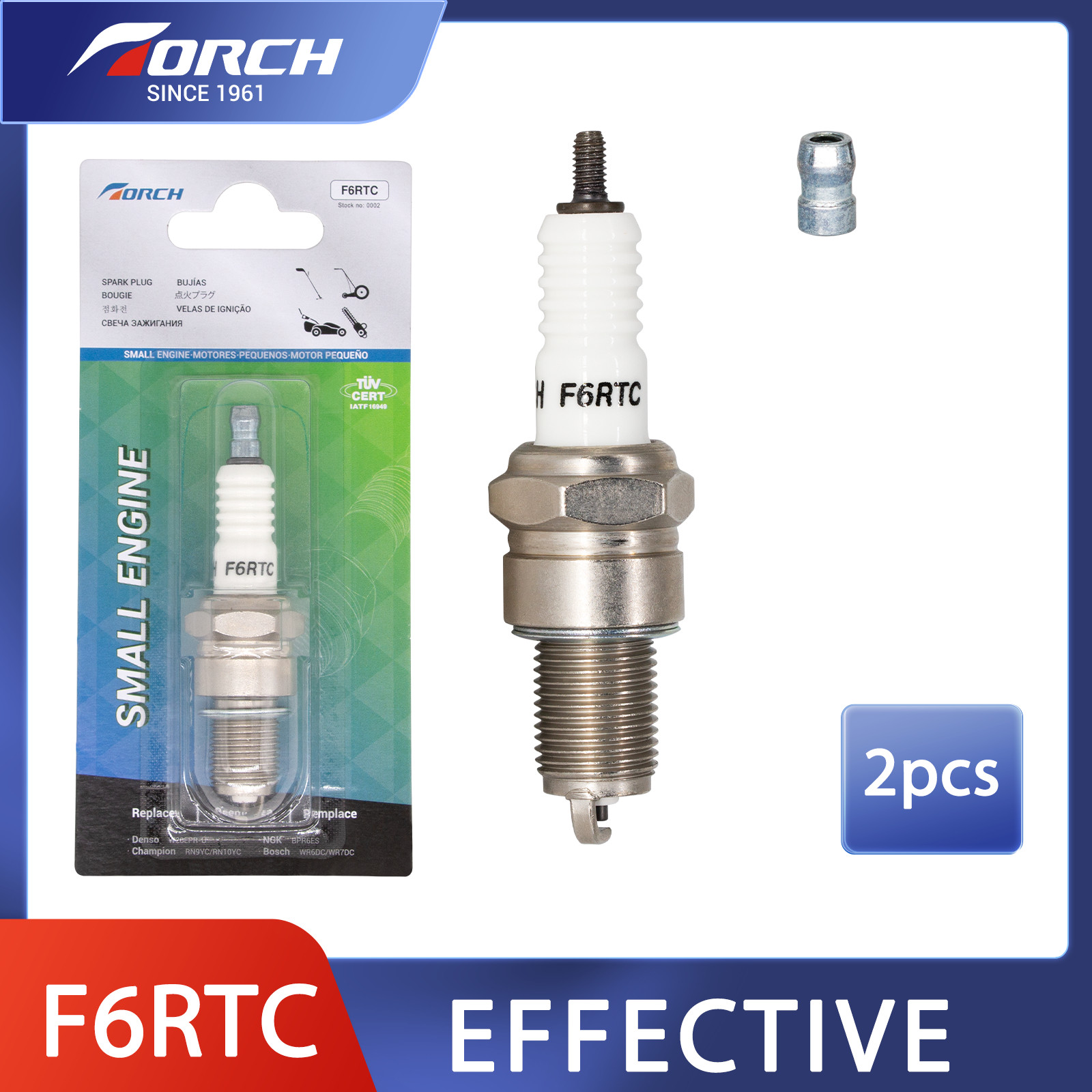 Torch F6RTC - Alternative spark plugs