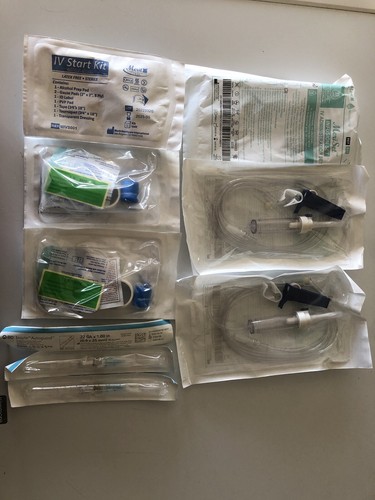 IV Start Kits, IV Tubing, 22g IV Catheters, 3 Sets! New. | eBay