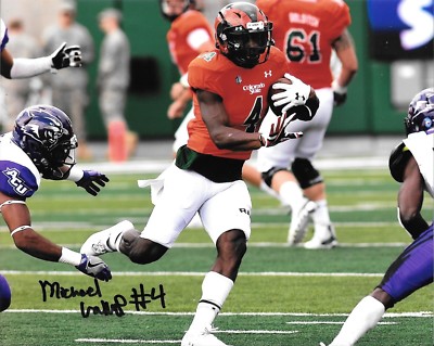 MICHAEL GALLUP HAND SIGNED COLORADO STATE RAMS 8X10 PHOTO W/COA | eBay