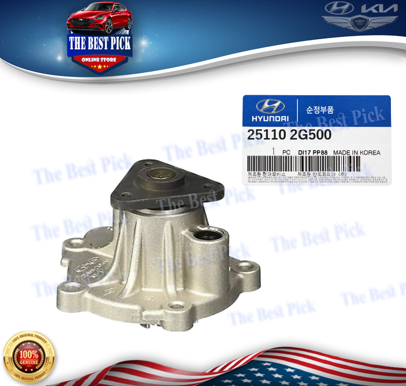 ⭐GENUINE⭐ WATER PUMP SONATA OPTIMA SPORTAGE SORENTO TUCSON 2011-15 ...
