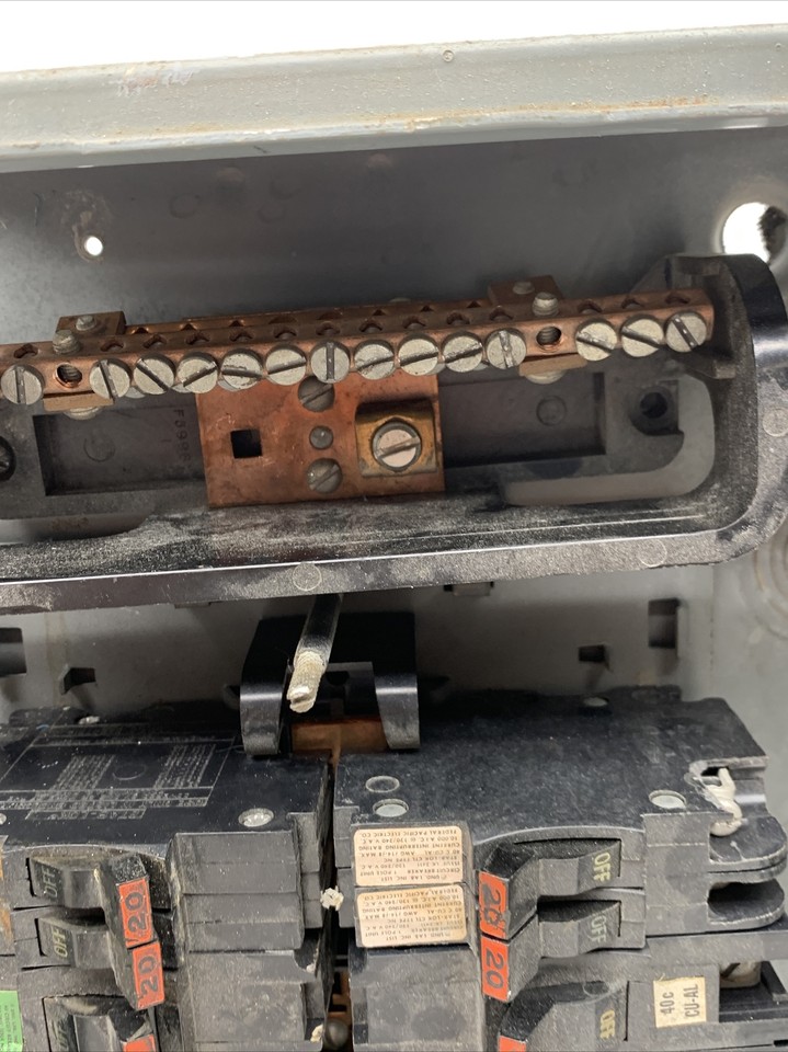 Federal Pacific Stab-Lok Electrical Panel Box with NA2100 100A Main ...