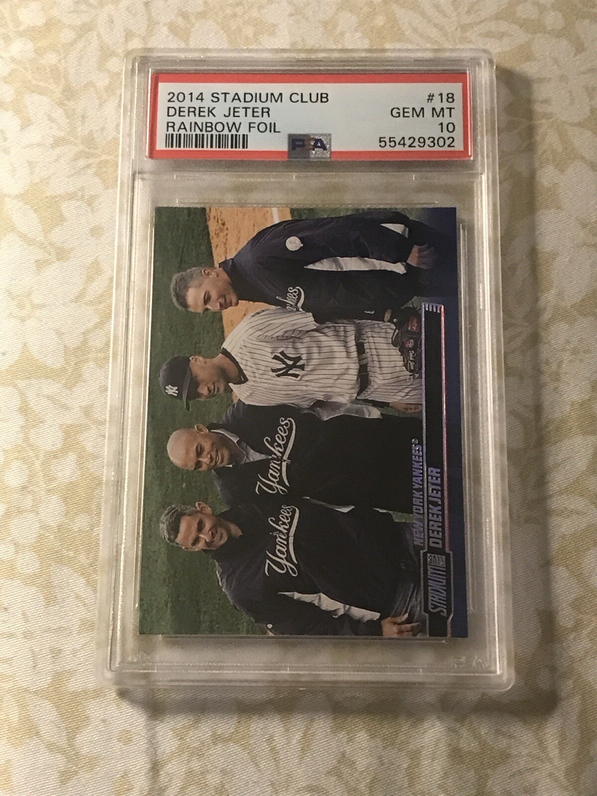 2014 Topps Stadium Club - Rainbow Foil #18 Derek Jeter, Derek Jeter for ...