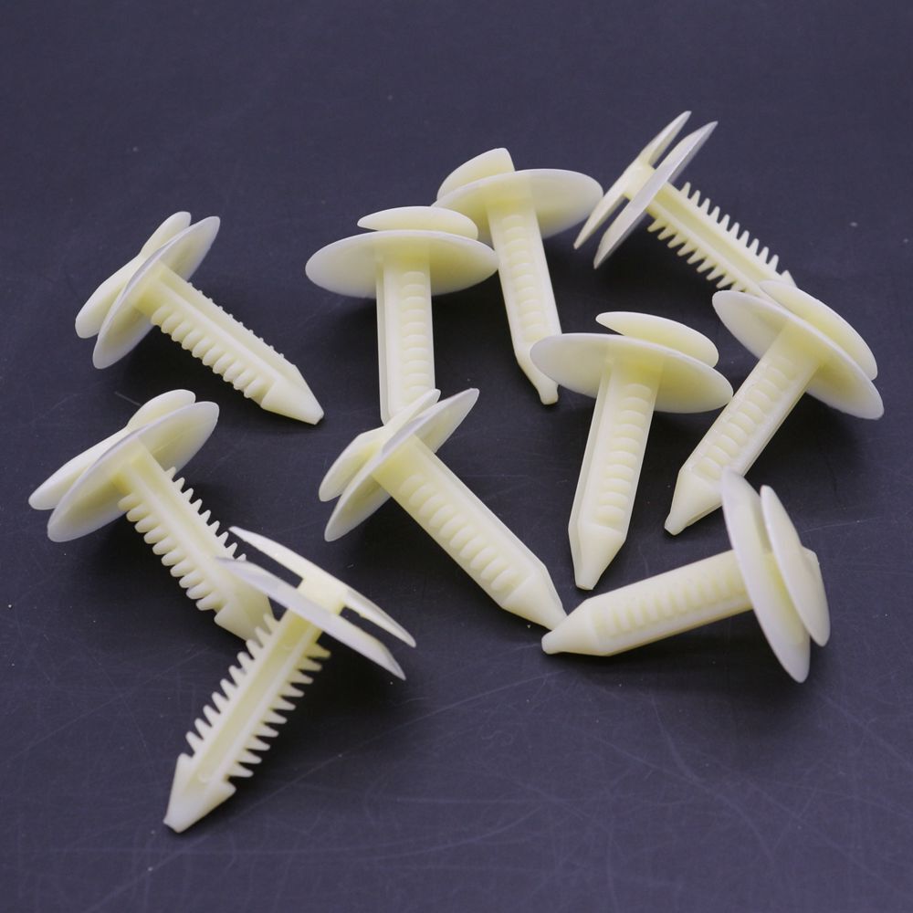 20 Pcs White Nylon Conduit / Door Trim Panel Retainers Clip For GM ...