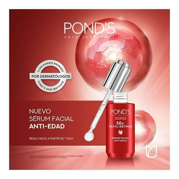 POND'S Serum Age Miracle Ultimate Youth Day Brighten Glow Anti-Aging ...
