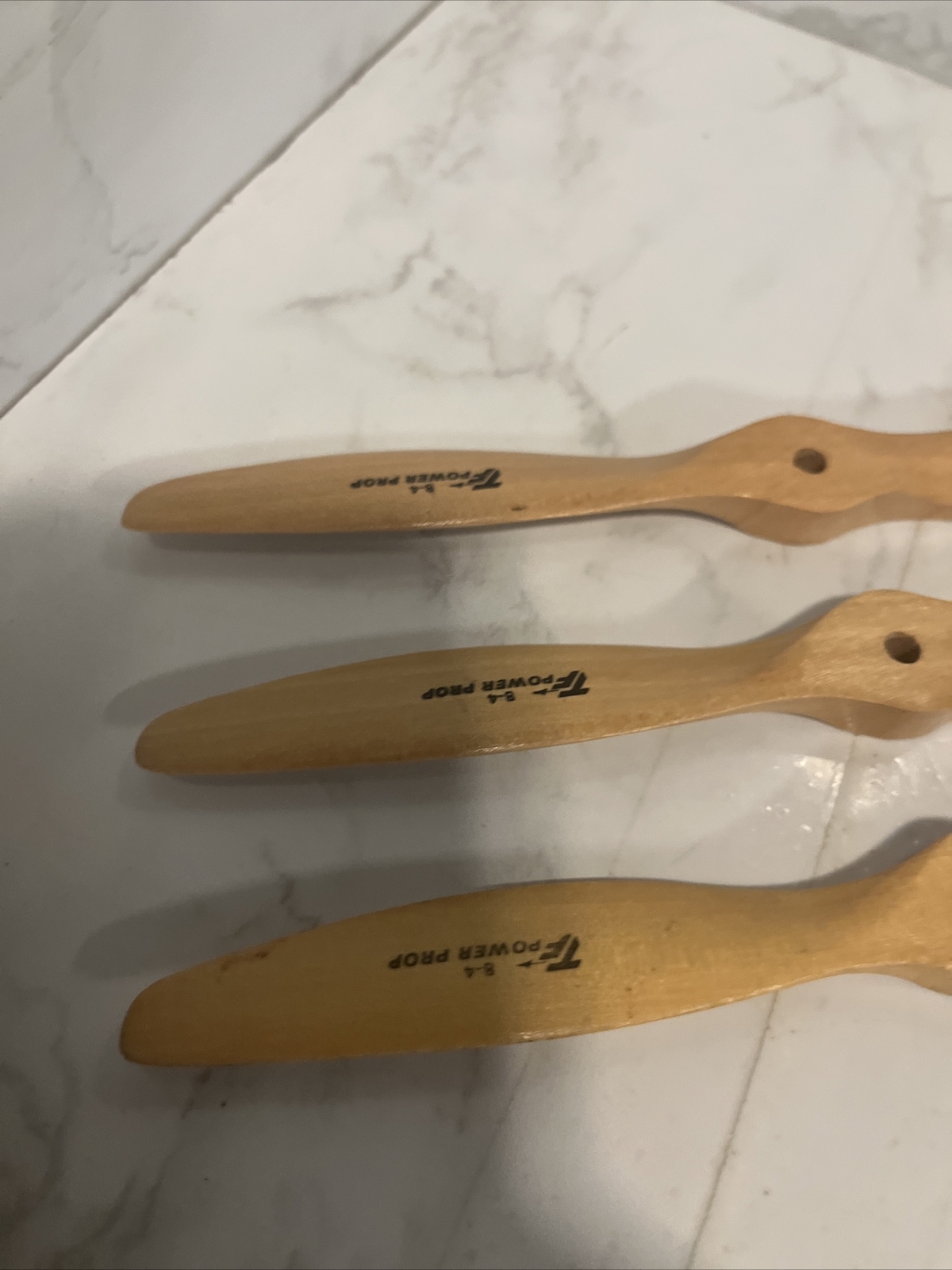 Vintage TOP FLITE POWER PROP 8-6 WOOD PROPELLERS Airplane Lot | eBay