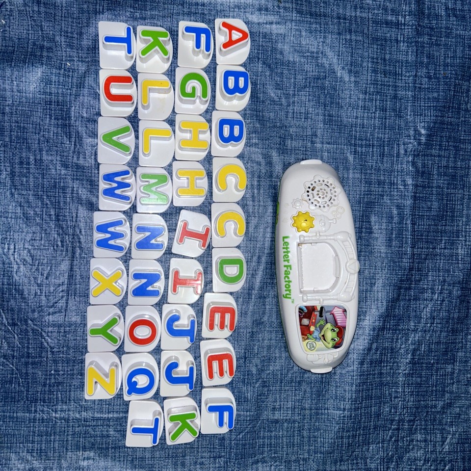 LeapFrog ~ Letter Factory Phonics Alphabet Bucket ~ ABC Musical Toy 35 ...
