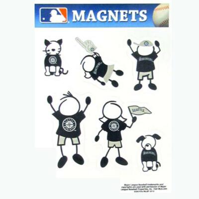 Seattle Mariners Family Magnet Set (NEW) MLB Auto Car Stickers Emblems ...