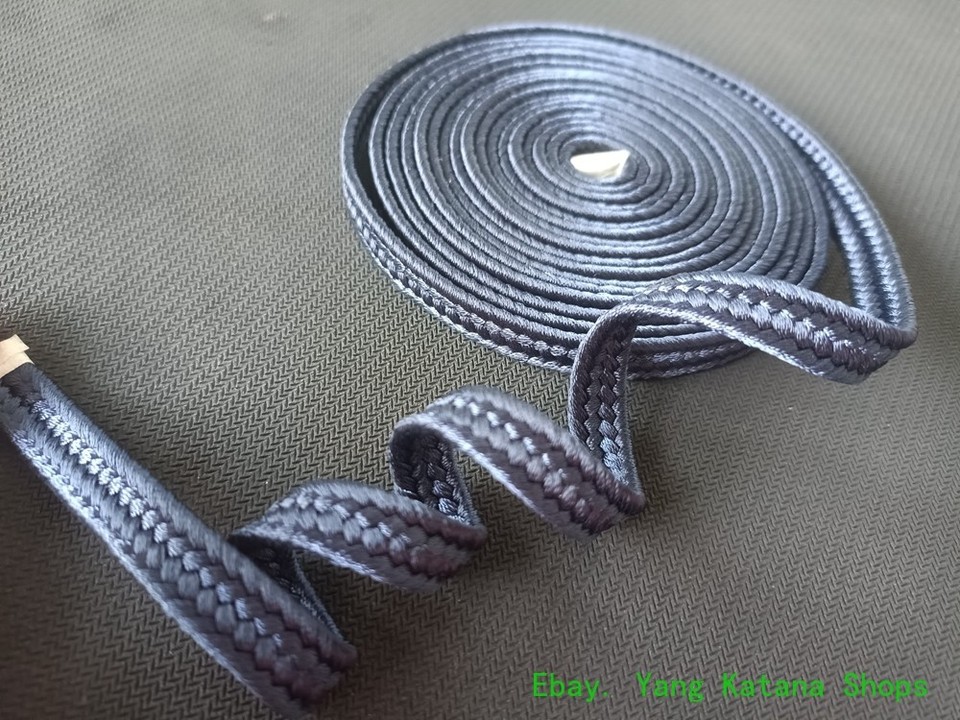 Dark Blue Silk Ito Thick Sageo Cord Rope for Japanese Samurai Sword ...