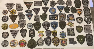 State Police ,Highway Patrol, Sheriff collectable patch Special Unit ...