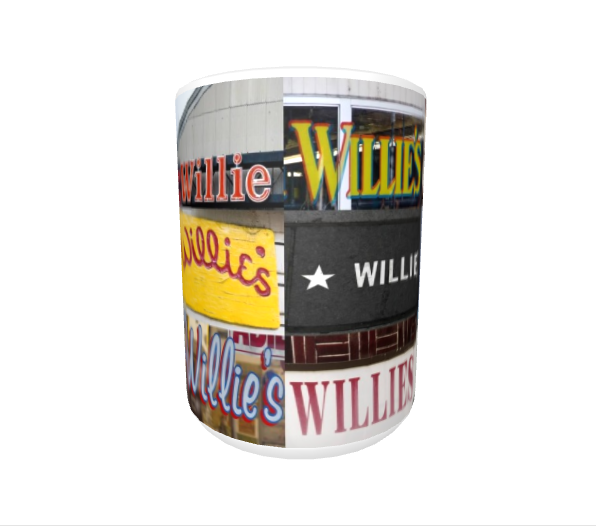 WILLIE Coffee Mug / Cup featuring the name in photos of actual signs | eBay