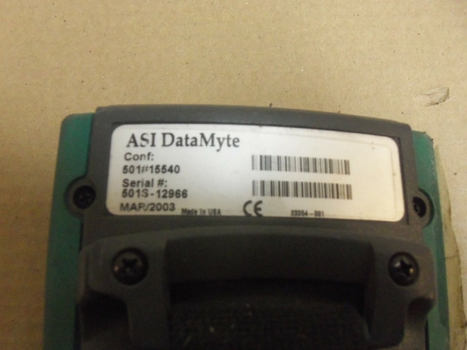 ASI DataMyte 501 Data Collector KMGM | eBay
