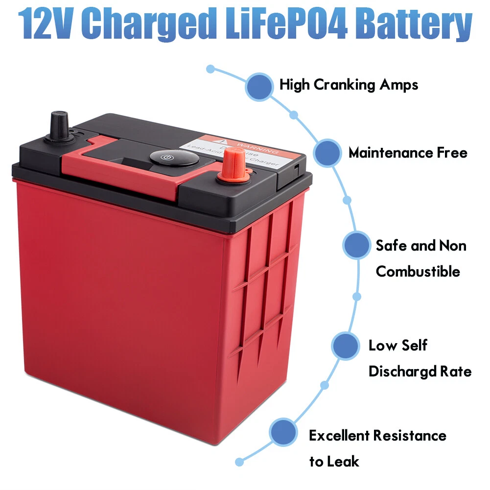 Lithium Ion 12v Car Battery