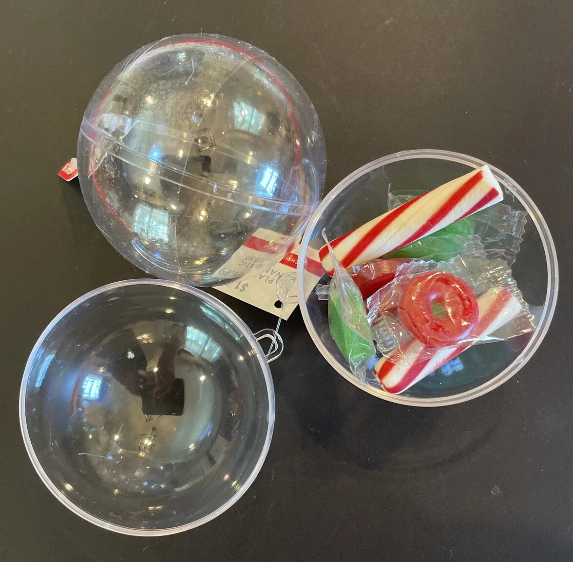 Large Clear Plastic Spheres