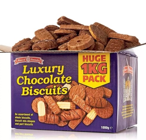 Luxury Chocolate Broken Biscuits Assortment 1Kg Box - House Of ...