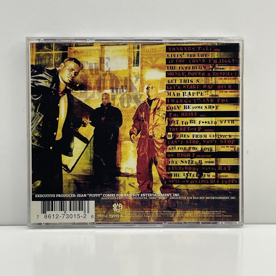The Lox - Money, Power and Respect (CD, 1998, Bad Boy Records) Hip Hop ...