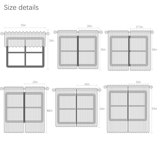 Blue White Tulip Butterfly Kitchen 26"W x 36"L (Pack of 2) A Blue ...