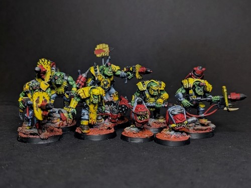 Warhammer - Ork Wrecka Crew - Killteam - Expert Painted (All tokens ...