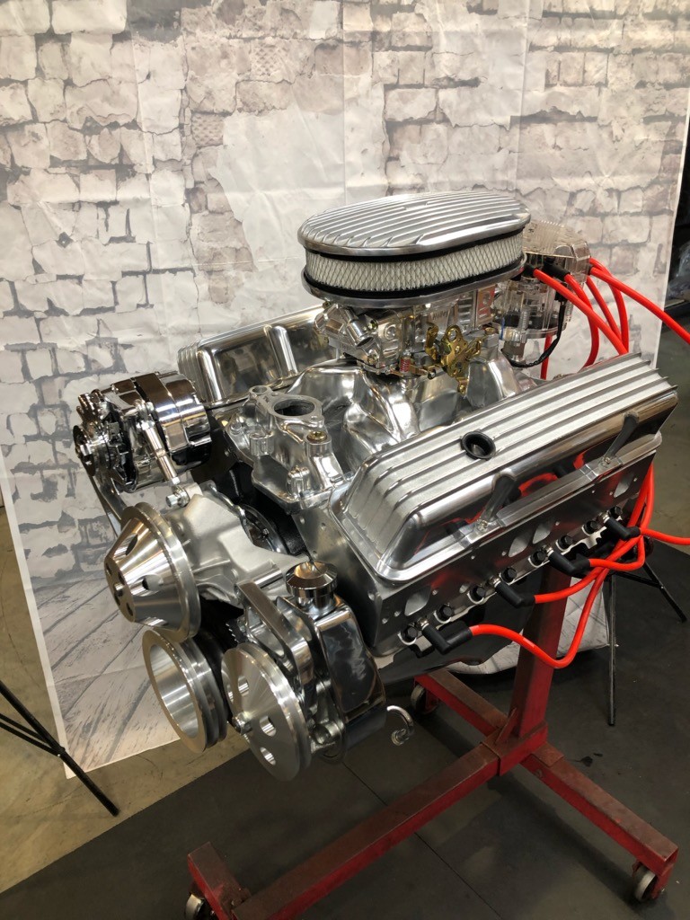 383 stroker CRATE engine 475HP ROLLER TURN KEY PROSTREET CHEVY FREE ...