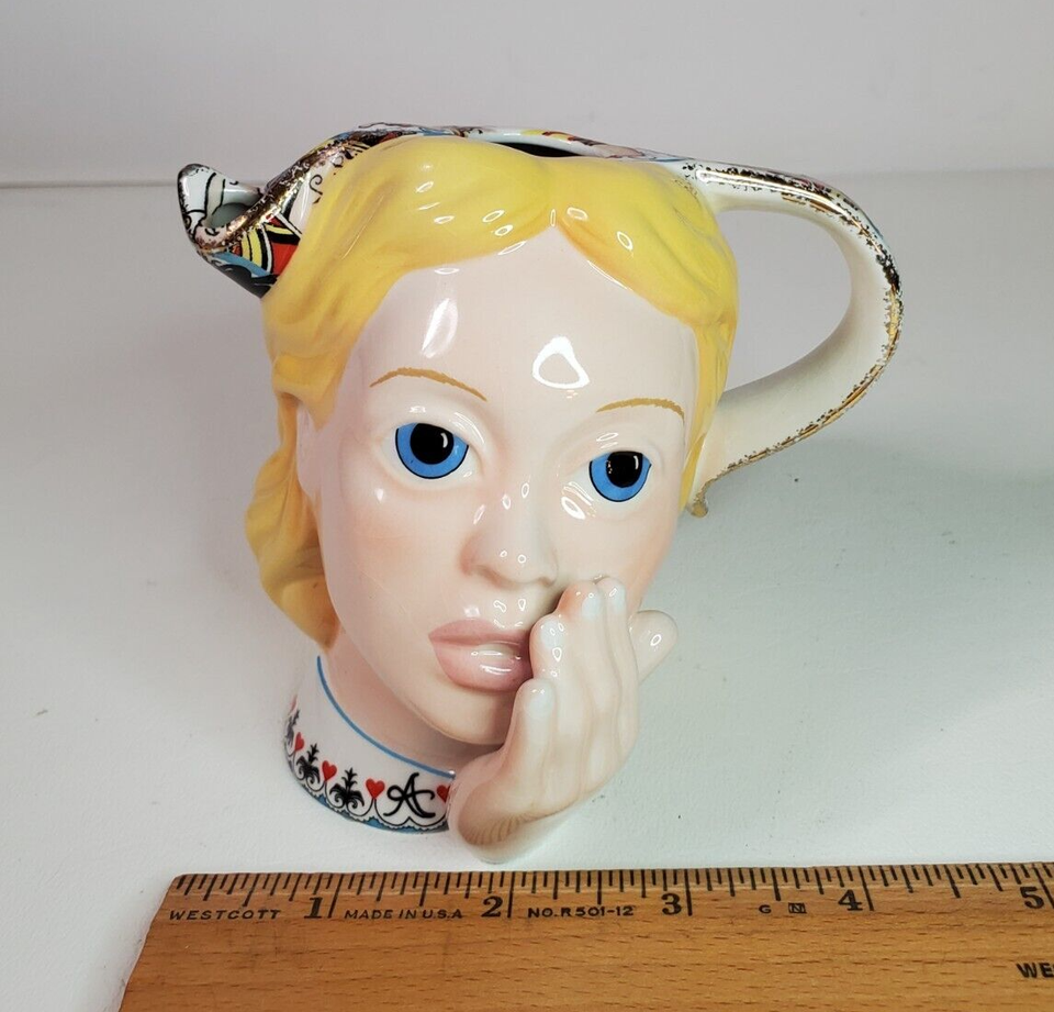 Alice In Wonderland Teapot Head Small Paul Cardew England Base Only | eBay