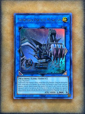 Yugioh Infinitrack Fortress Megaclops MP20-EN216 Ultra Rare 1st Ed NM ...