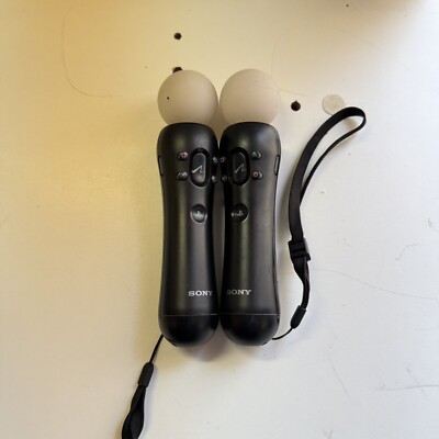 Sony PlayStation 4 PS4 VR Move Motion Controllers PSVR PS VR CECH-ZCM2U | eBay