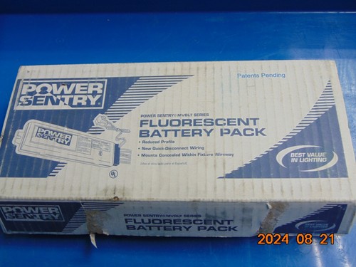 Power Sentry MVOLT Fluorescent Battery Pack PS600QD - Open Box | eBay