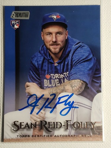 2019 Sean Reid-Foley RC Topps Stadium Club Autograph Blue Jays Auto ...