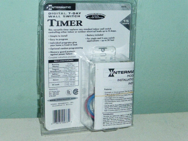 Intermatic Light Timer Ss7c Manual | Shelly Lighting