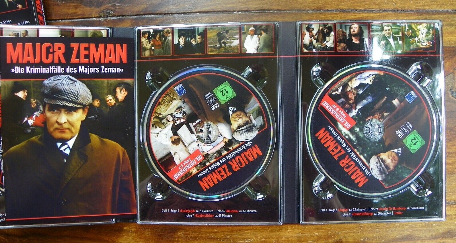 DVD-Box - MAJOR ZEMAN - DIE KRIMINALFÄLLE DES MAJORS ZEMAN - 1. Staffel ...