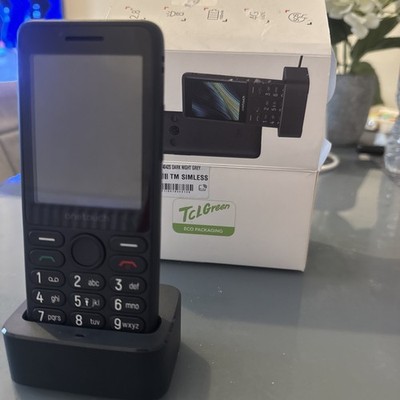 TCL OneTouch 4042S Dark Night Grey Dual Sim Unlocked Mobile Phone | eBay UK
