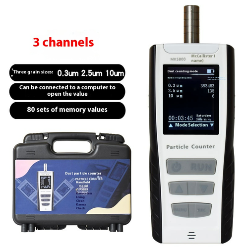 MKS800 Dust Particle Counter Falling Dust Tester Dust Particle ...