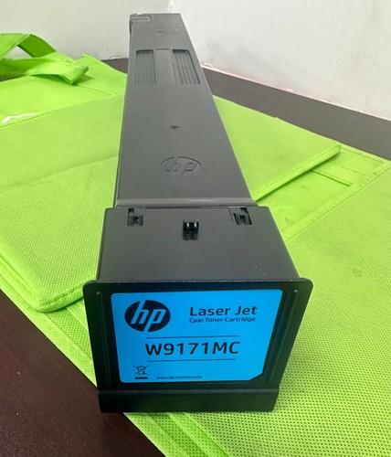 Genuine W9171MC-CYAN Color Toner for HP MFP E877xx Series | eBay