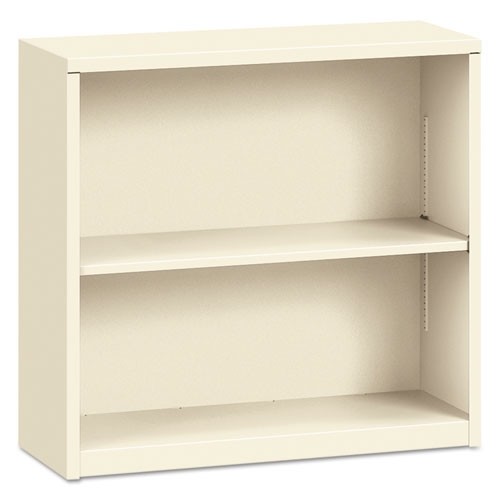 HON Metal Bookcase 2 Shelves 29h Putty for sale online | eBay