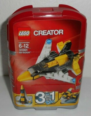 Lego Creator Mini Skyflyer (31001) 3 Models in 1 62 pcs Building Toy ...