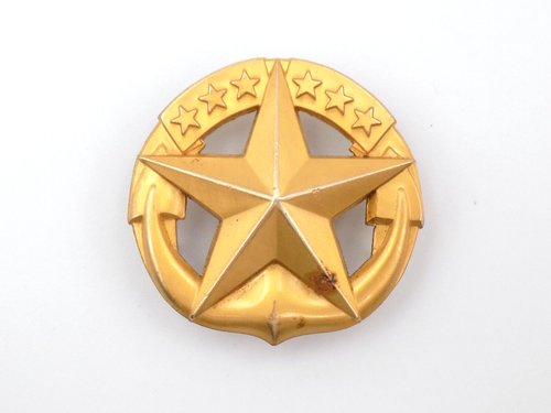 Original Vietnam War US Navy Command at Sea Breast Badge 10K Gold ...