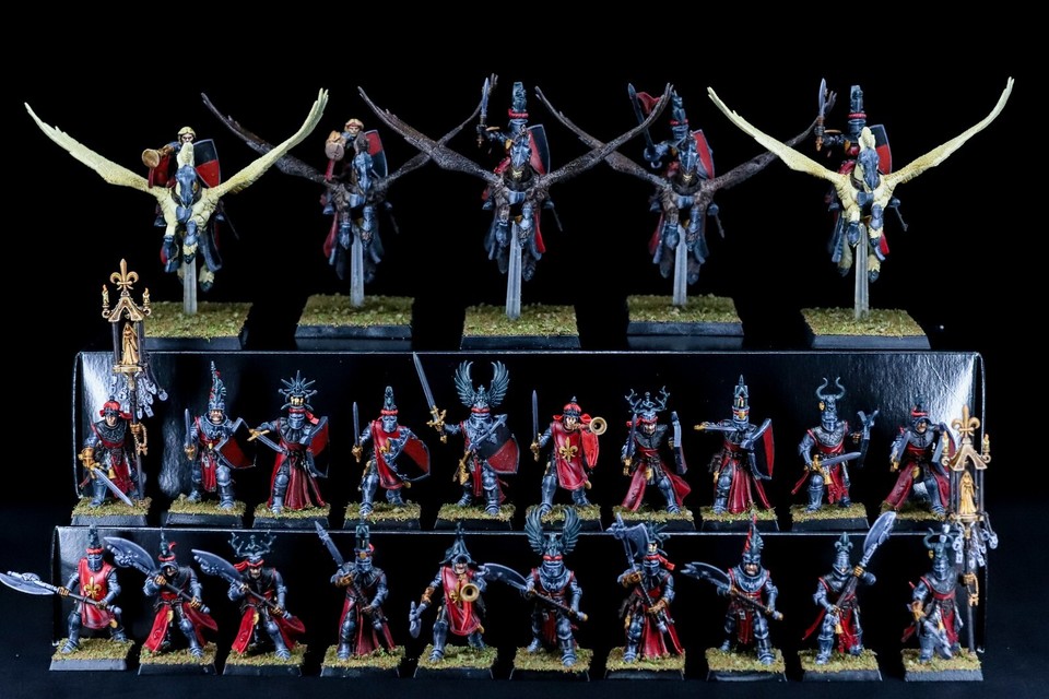 High Elf Realms Pro Painted Army Builder - Warhammer: Old World Minis ...
