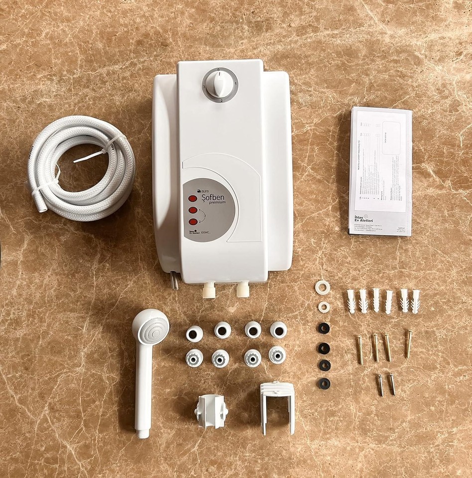 Electric Instant Water Heater - Aura Instantaneous Heater 7KW with ...